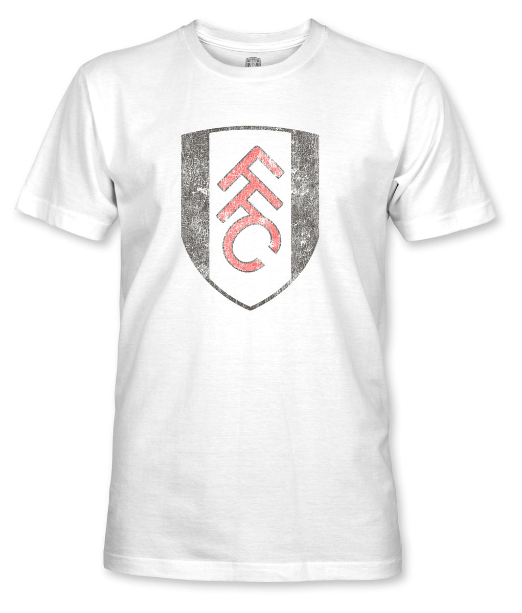 Fulham FC Color Badge Cotton T-Shirt - White – 1863 Football Classics