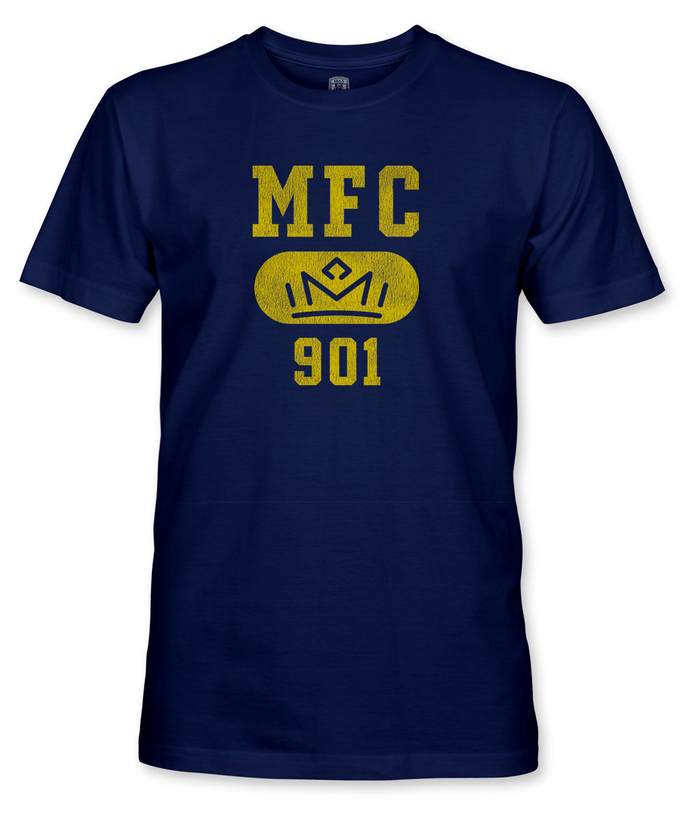 Memphis 901 FC Capsule 901 Cotton T-Shirt - Navy – 1863 Football Classics