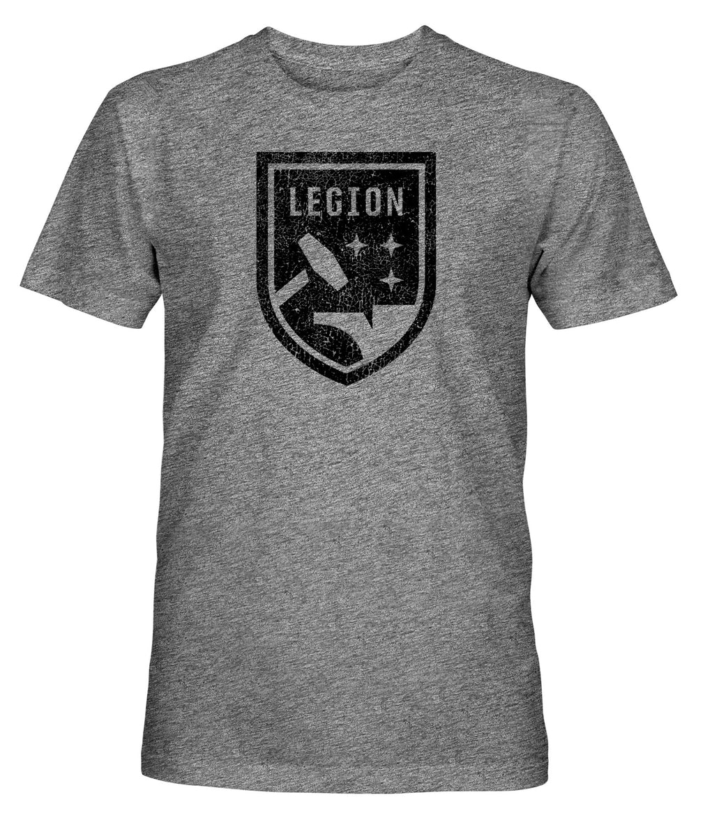 Birmingham Legion FC Mono Badge Vintage Triblend T-Shirt - Grey – 1863 ...