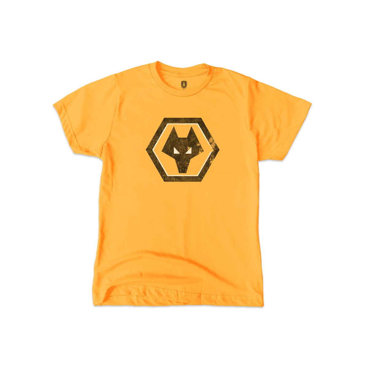 Wolverhampton Wanderers Youth Color Badge Cotton T-shirt - Gold – 1863 ...