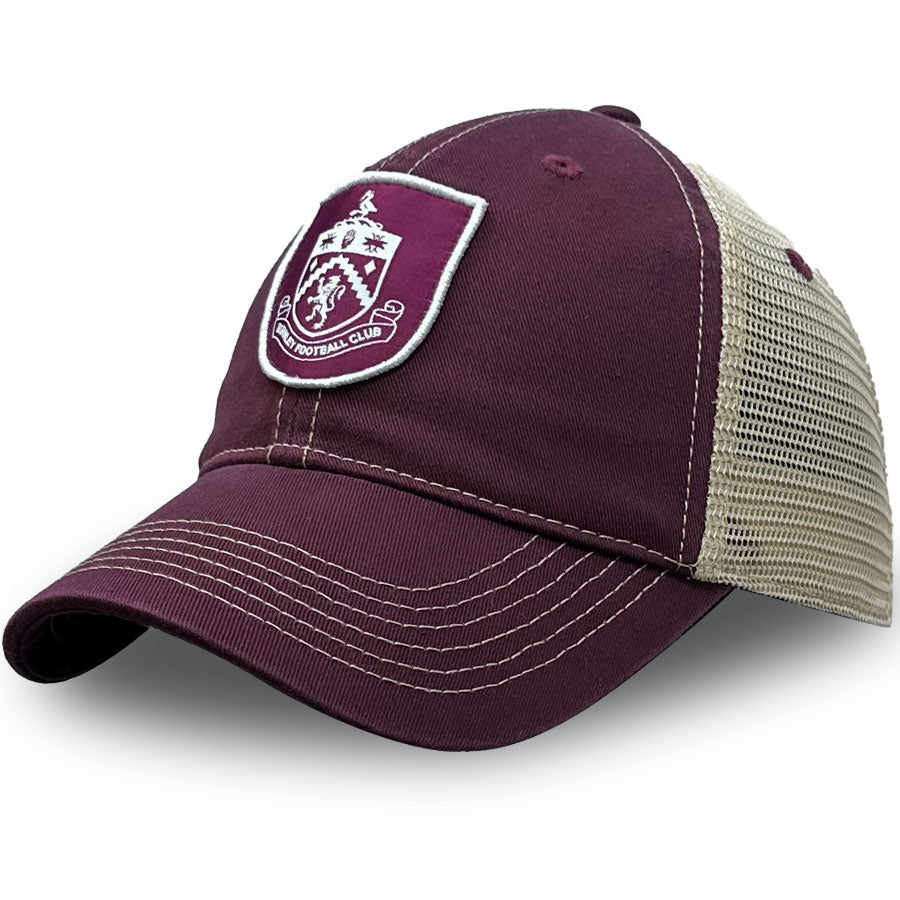 Burnley FC Vintage Trucker Hat - Claret – 1863 Football Classics